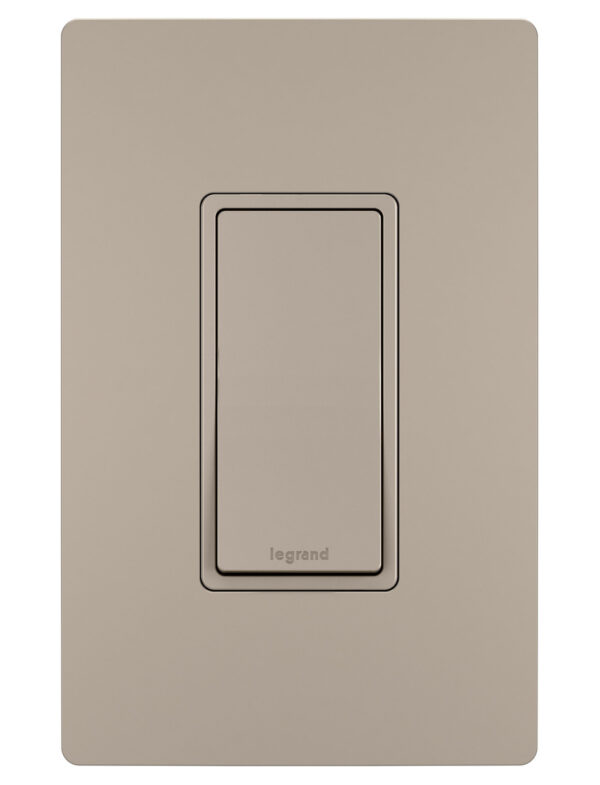 Legrand radiant® Single-Pole Switch 15A,120/277V, NICKEL | Platinum ...