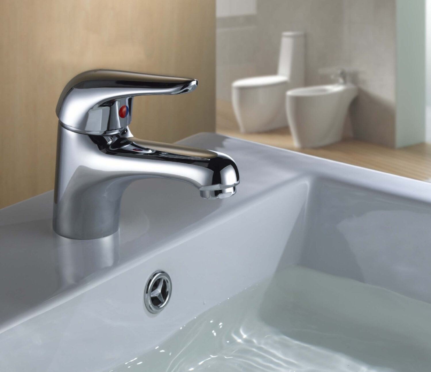 CAE Vila Single Lever Vanity Faucet with Pop-up Waste - Chrome ...