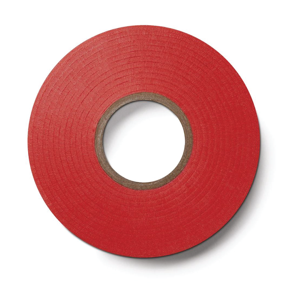Schneider Electric Flame Retardant Red Electrical Tape - 19mm W x 33m L ...
