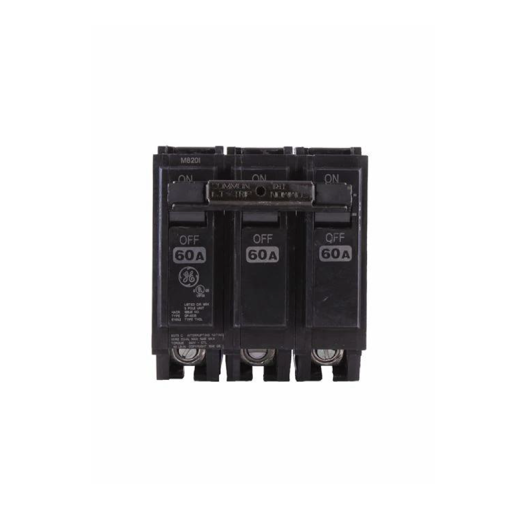 GE 60 Amp 3" Triple-Pole Circuit Breaker | Platinum Imports Inc. | Barbados