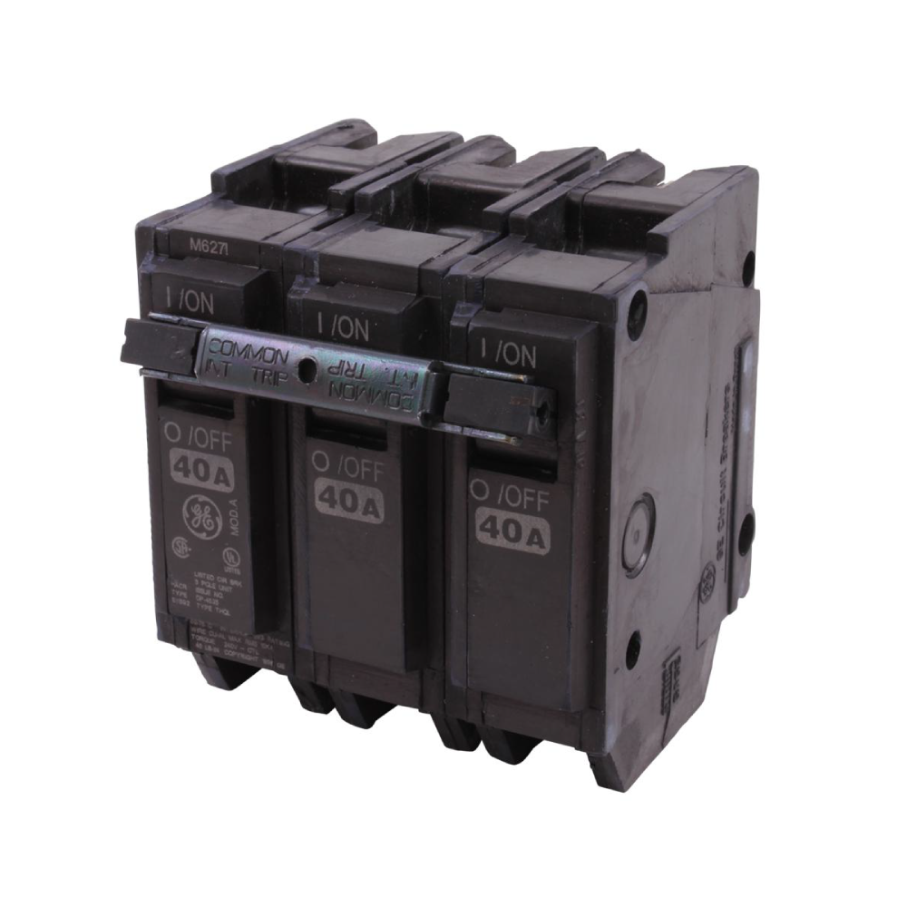 GE 40 Amp 3" Triple-Pole Circuit Breaker | Platinum Imports Inc. | Barbados