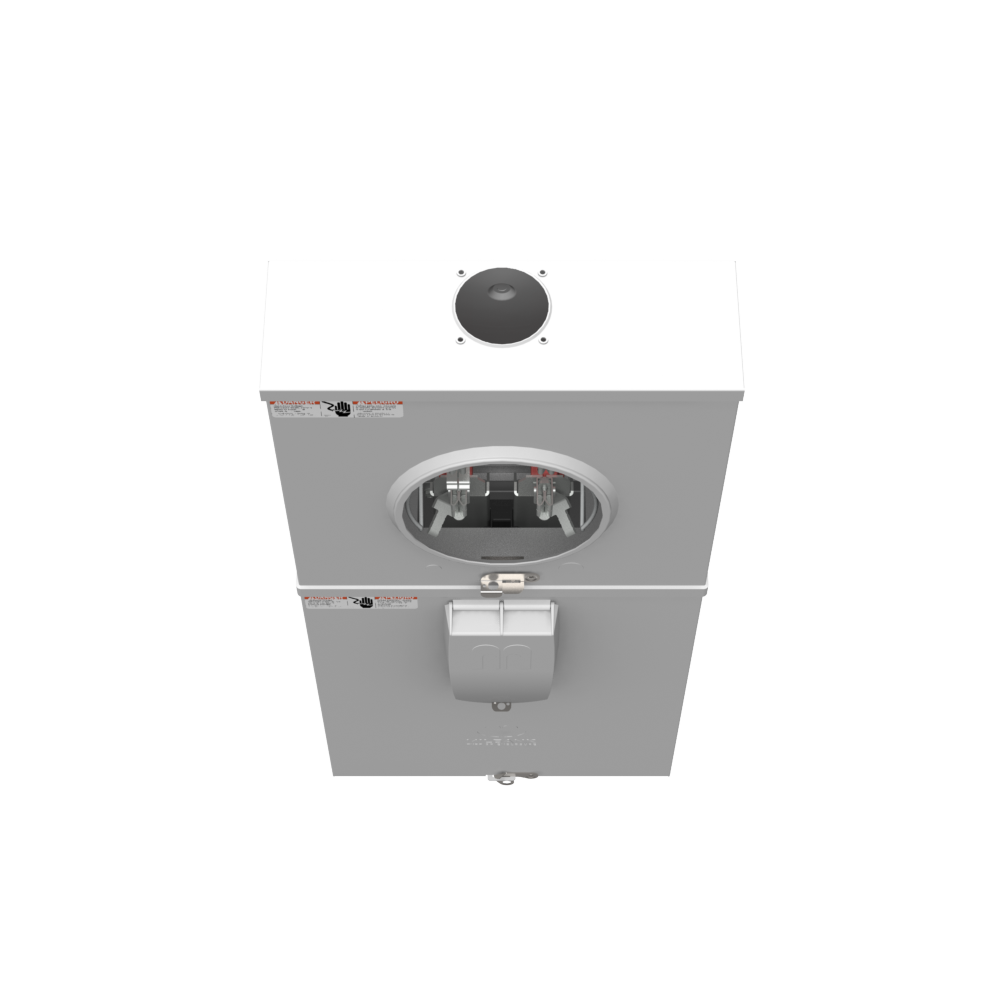 Milbank Ringless Combination Meter Main Module w/200 Amp breaker ...