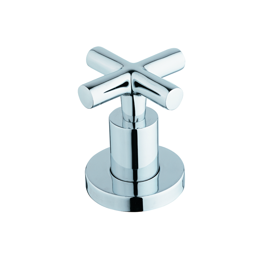 CAE Cross Handle In Wall Concealed Shower Faucet - Chrome | Platinum ...
