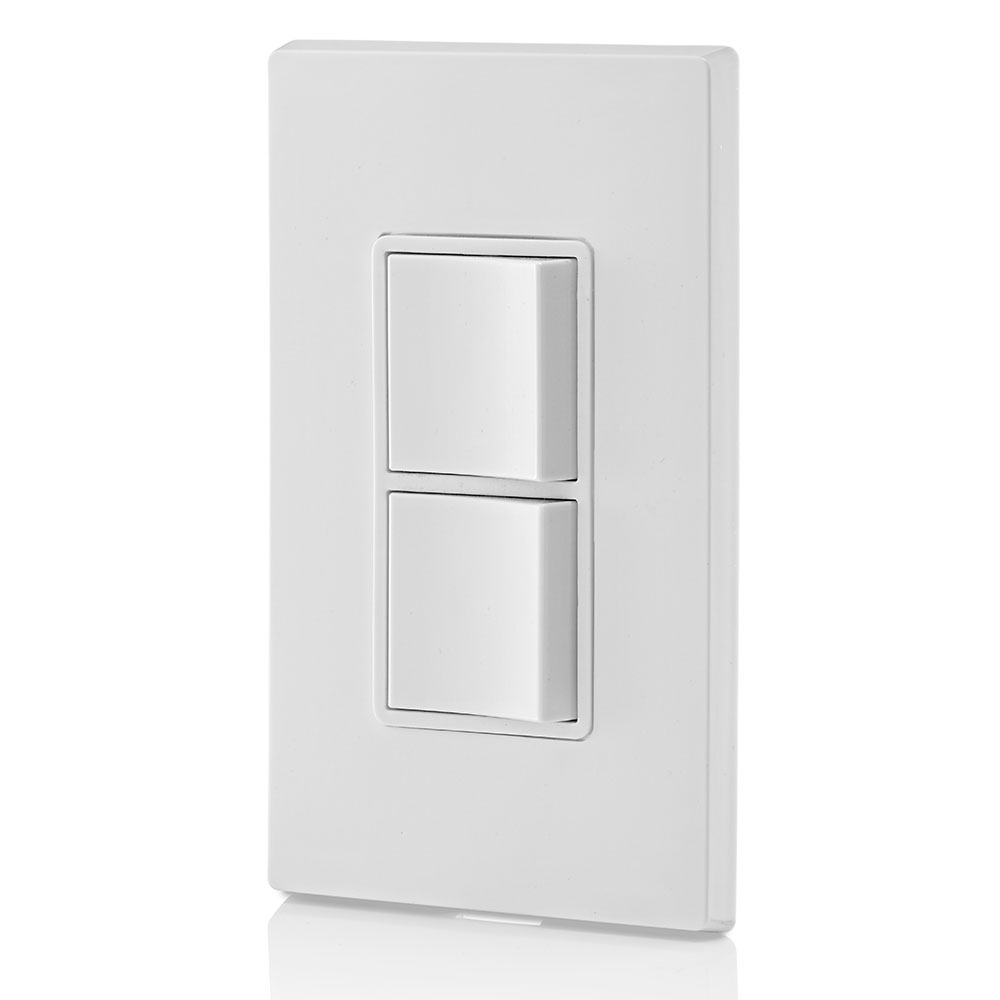Leviton Decora 15 AMP 2 Gang Single Pole Switch - 120/277V | Platinum ...