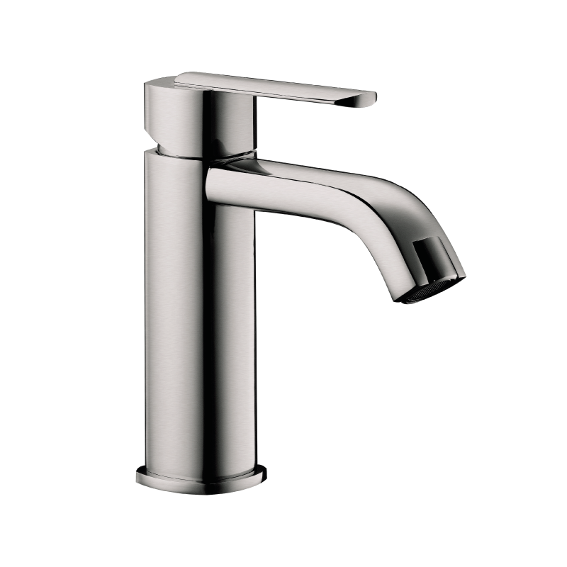 CAE Siena Single Lever Vanity Faucet with Pop-up Waste - Brushed Nickel ...