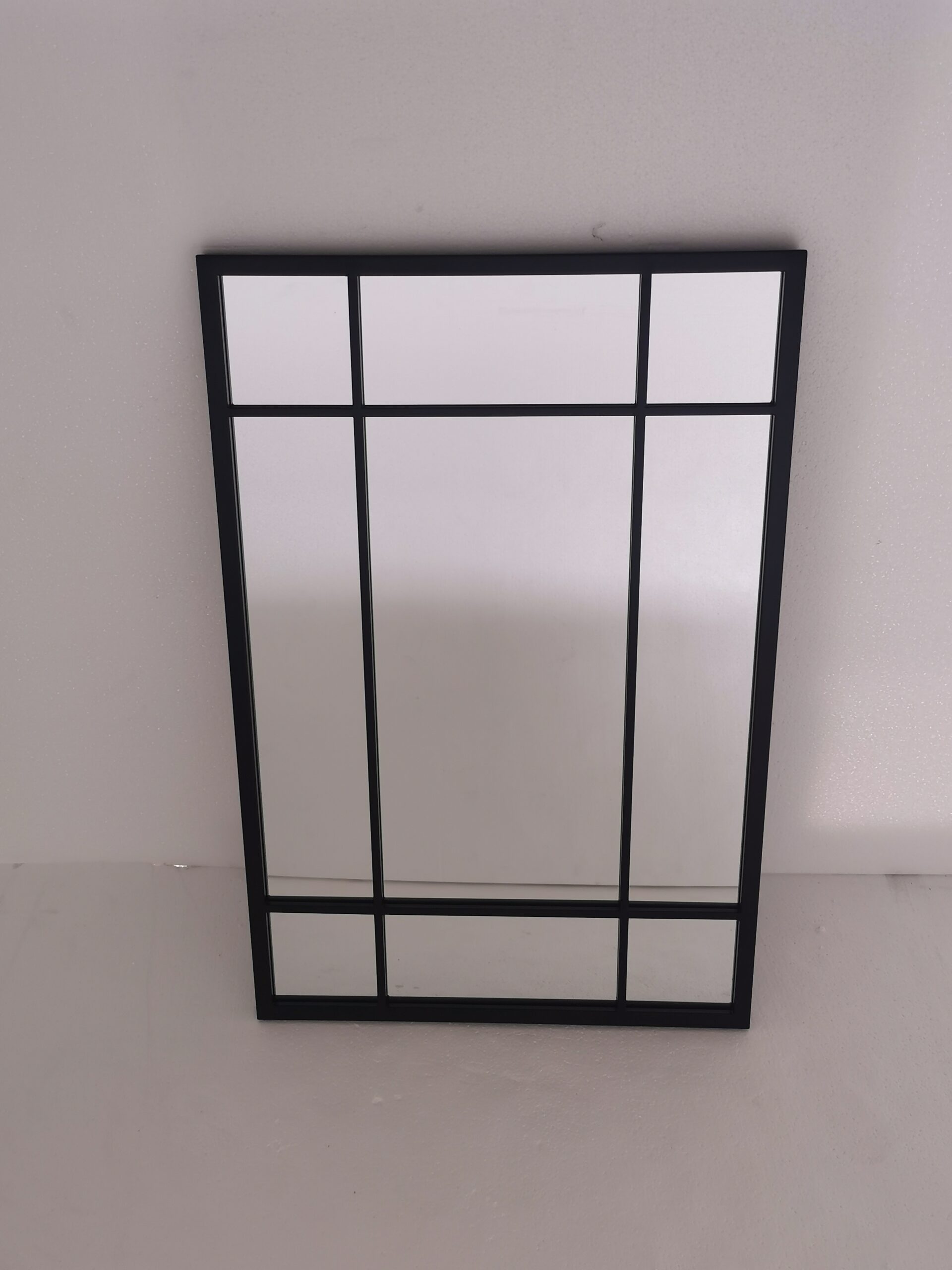 Glacier Rectangular Metal Framed Mirror - Size:60x90CM (23.6x35.4 ...