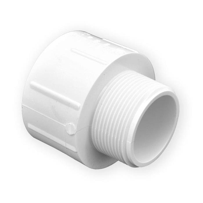PVC Male Adaptor 1" Pressure SCH-40 | Platinum Imports Inc. | Barbados