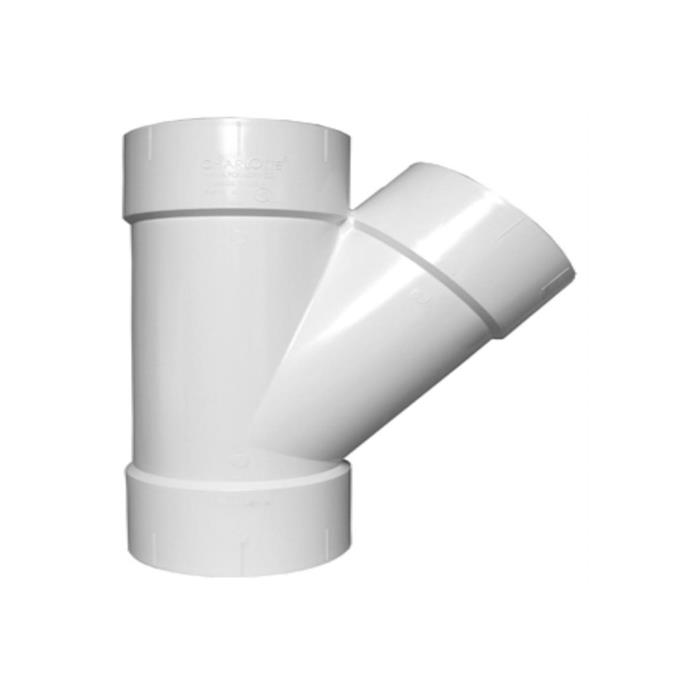 PVC WYE 3" Waste | Platinum Imports Inc. | Barbados