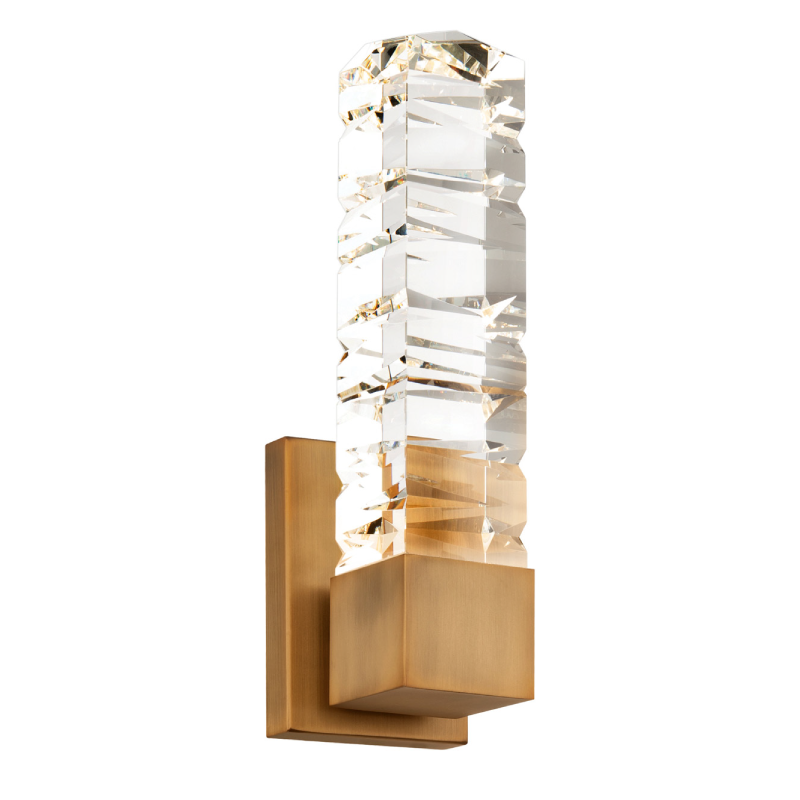 Juliet LED 15 inch Aged Brass Wall Light | Platinum Imports Inc. | Barbados